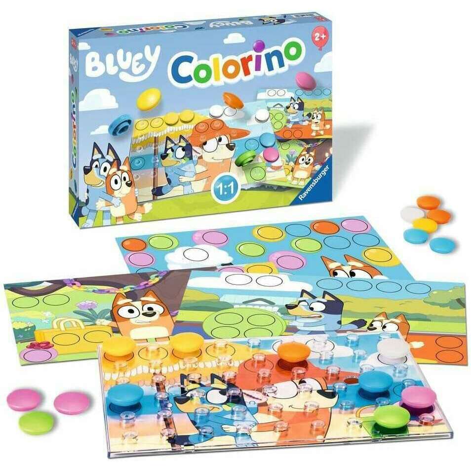 Colorino Bluey - Discovering Colors – Peach and Prunes